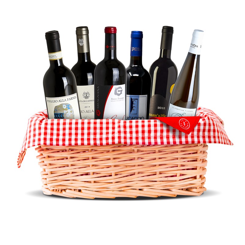 Tuscan Red Wine Selection Box, It's Tuscany - IT'S TUSCANY